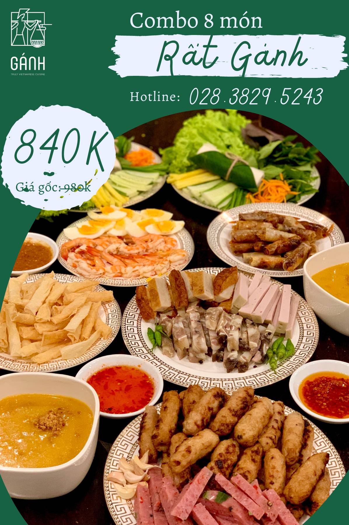 Menu at Gánh - Truly Vietnamese Cuisine restaurant, Ho Chi Minh City ...