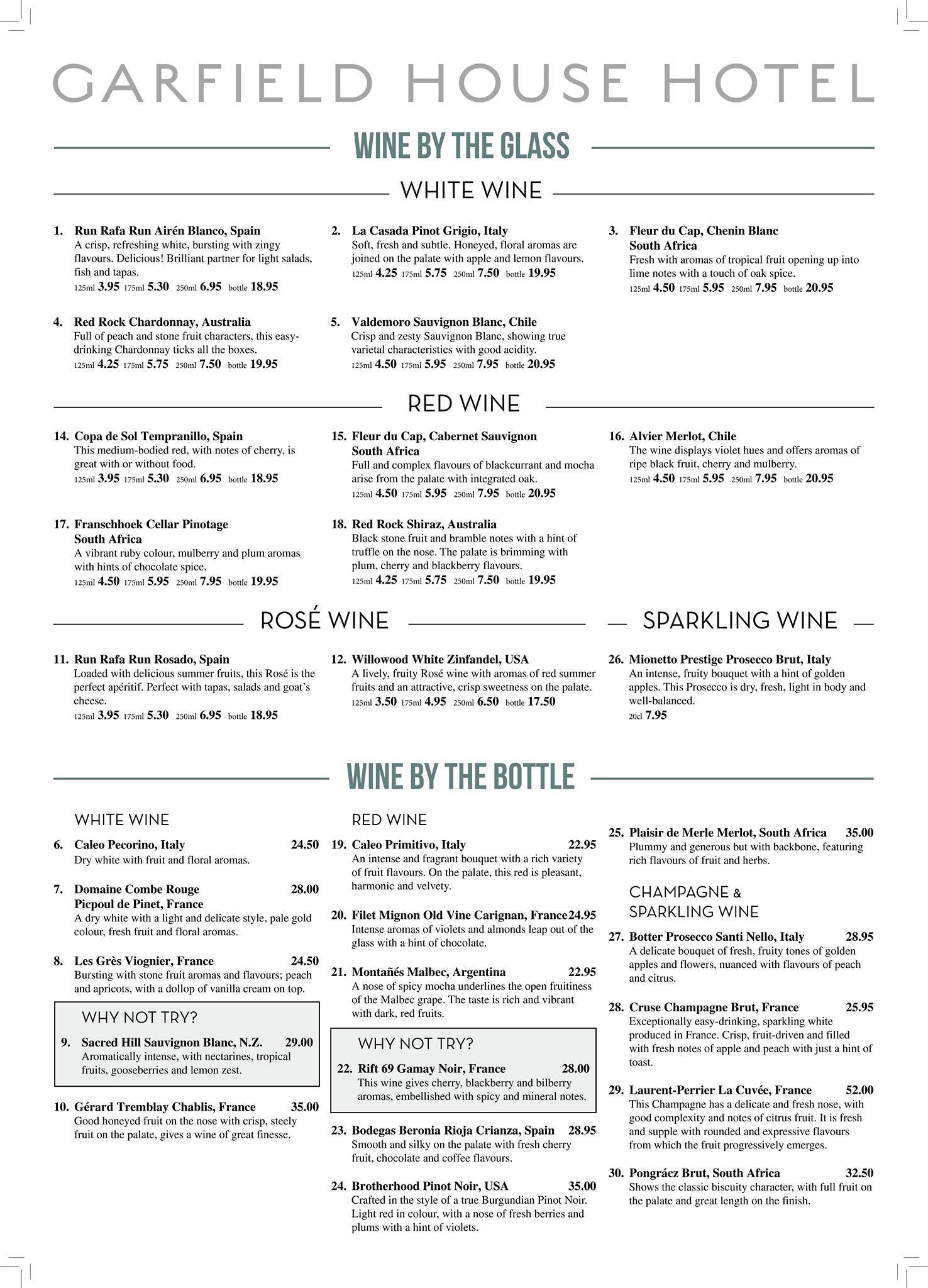Menu at Bar Grill Restaurant, Stepps