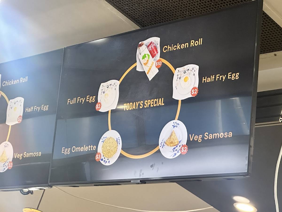 Menu at Geo Bakery restaurant, Dandenong