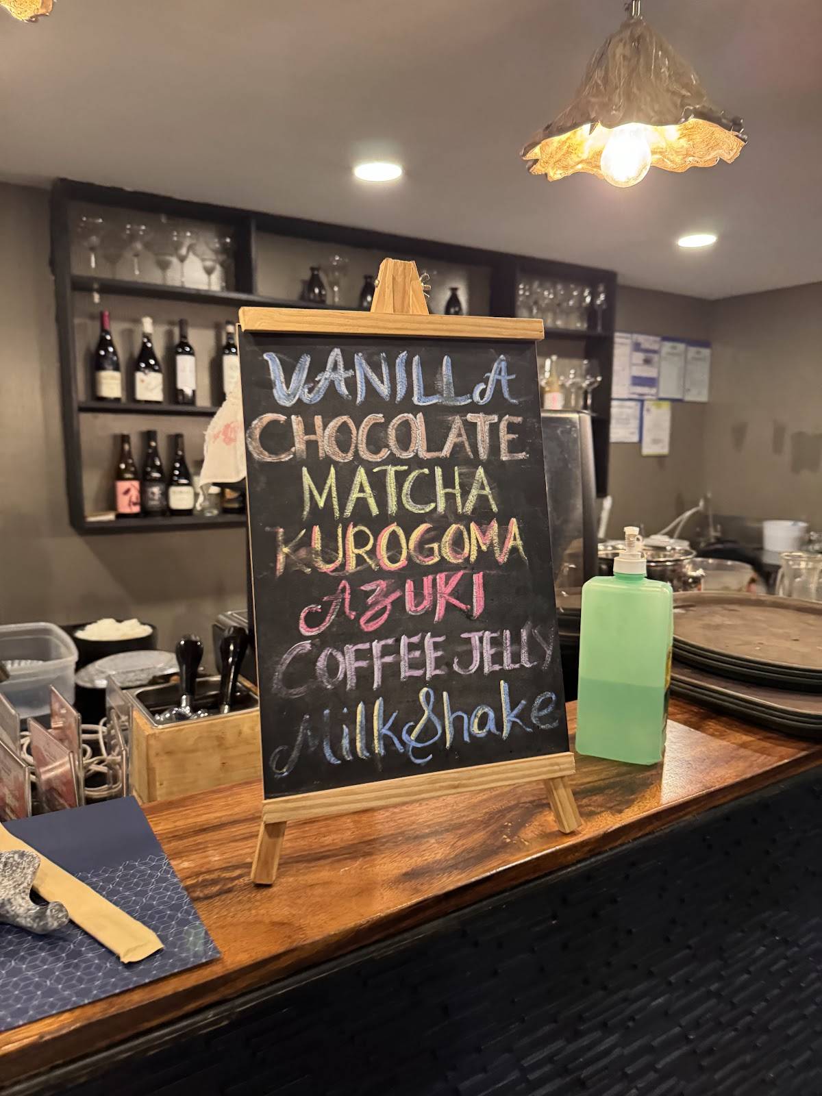 Carta del restaurante Ginza BGC, Taguig
