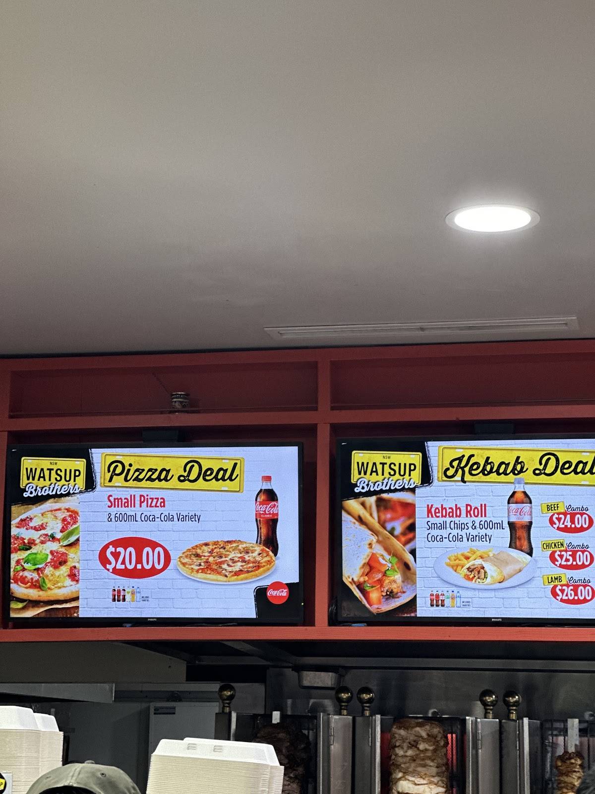 Menu at Watsup Brothers Gregory Hills fast food, Gledswood Hills, 13/1 ...