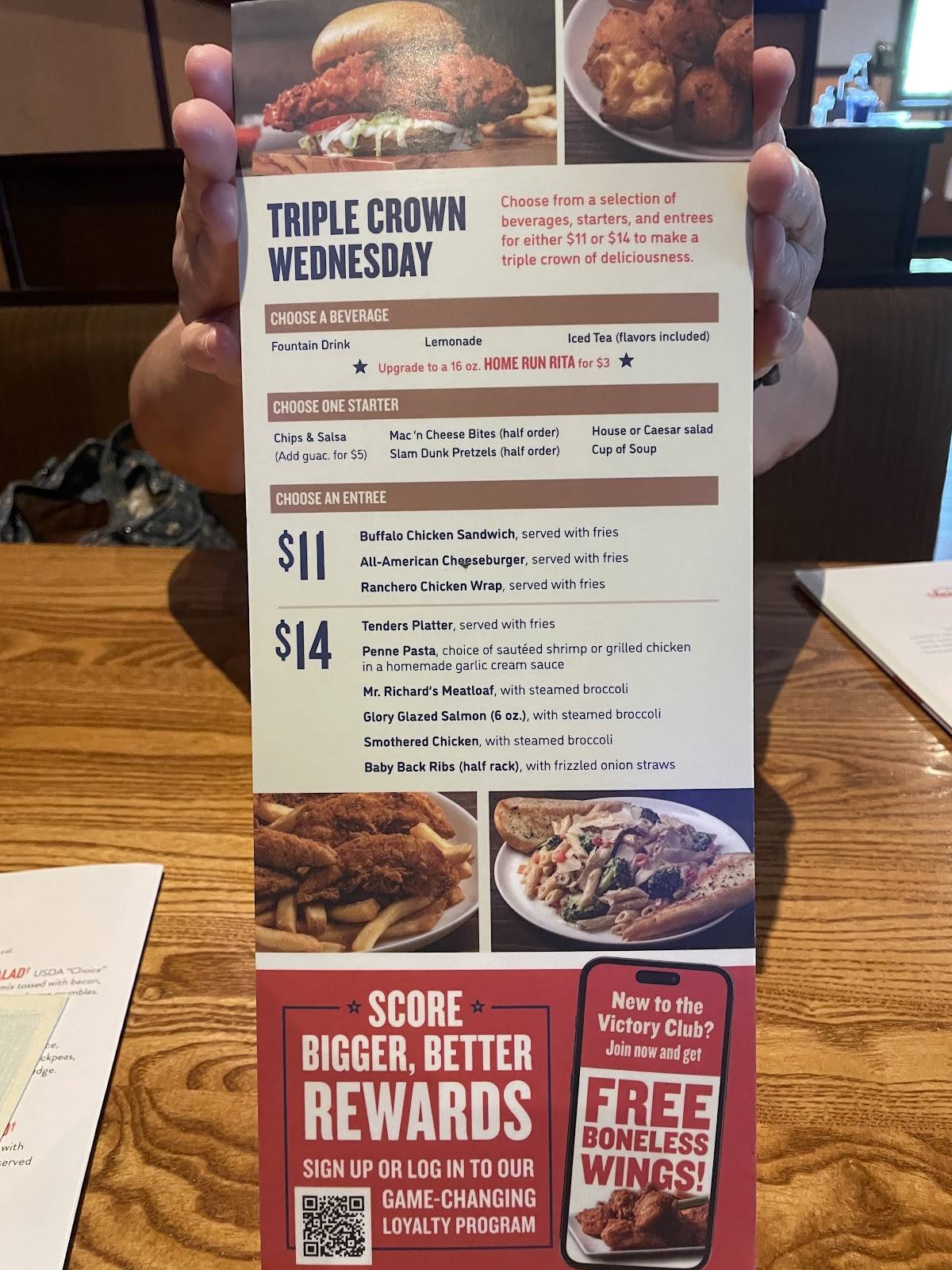 Menu at Glory Days Grill pub & bar, Riverview