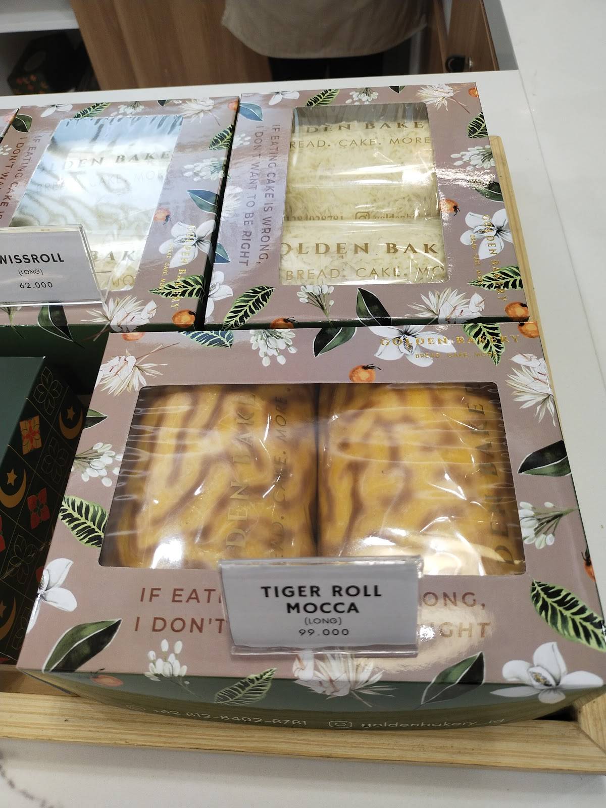 Carta de Golden Bakery Citra Raya, Cikupa