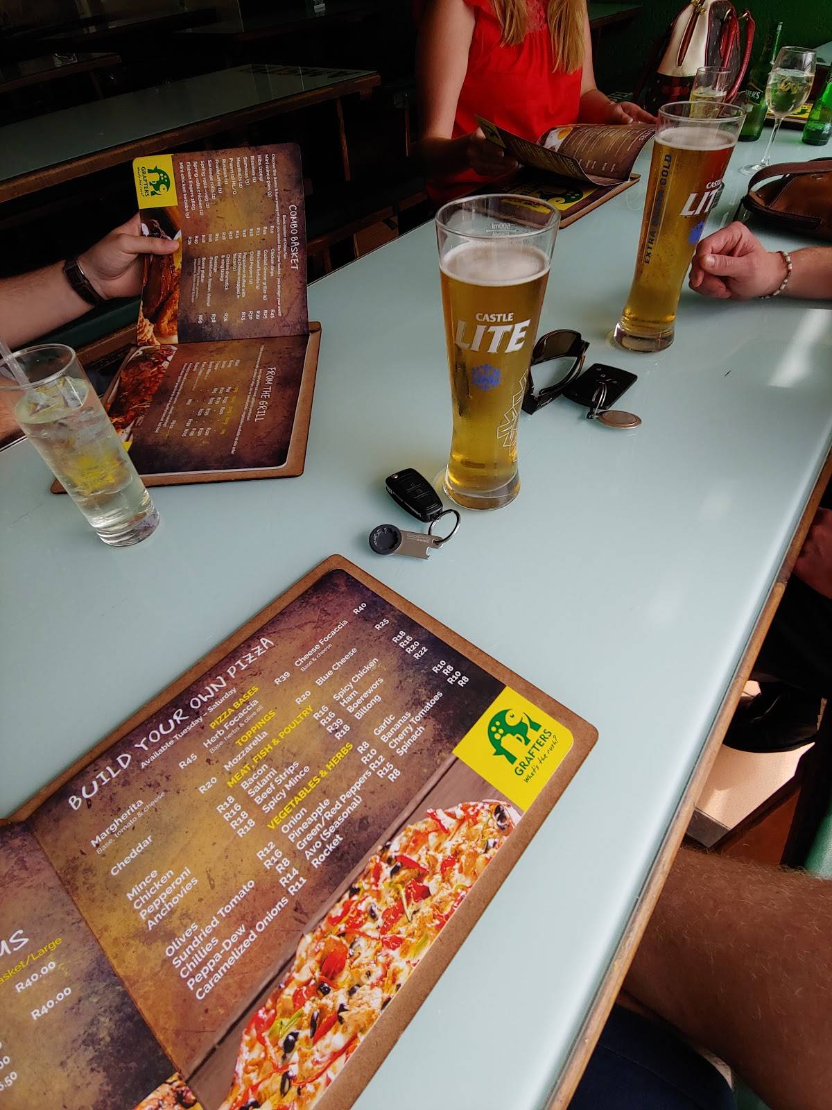 Menu at Grafters Tavern - What’s the Rush! pub & bar, Pretoria