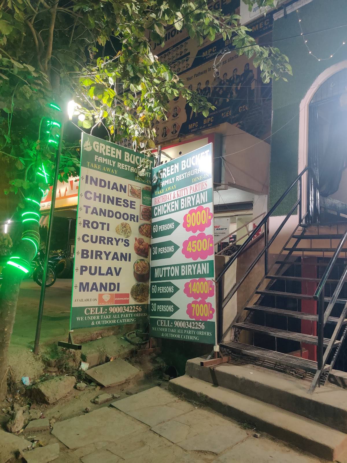 Menu at Green Bucket Biryani, Hyderabad, Lake