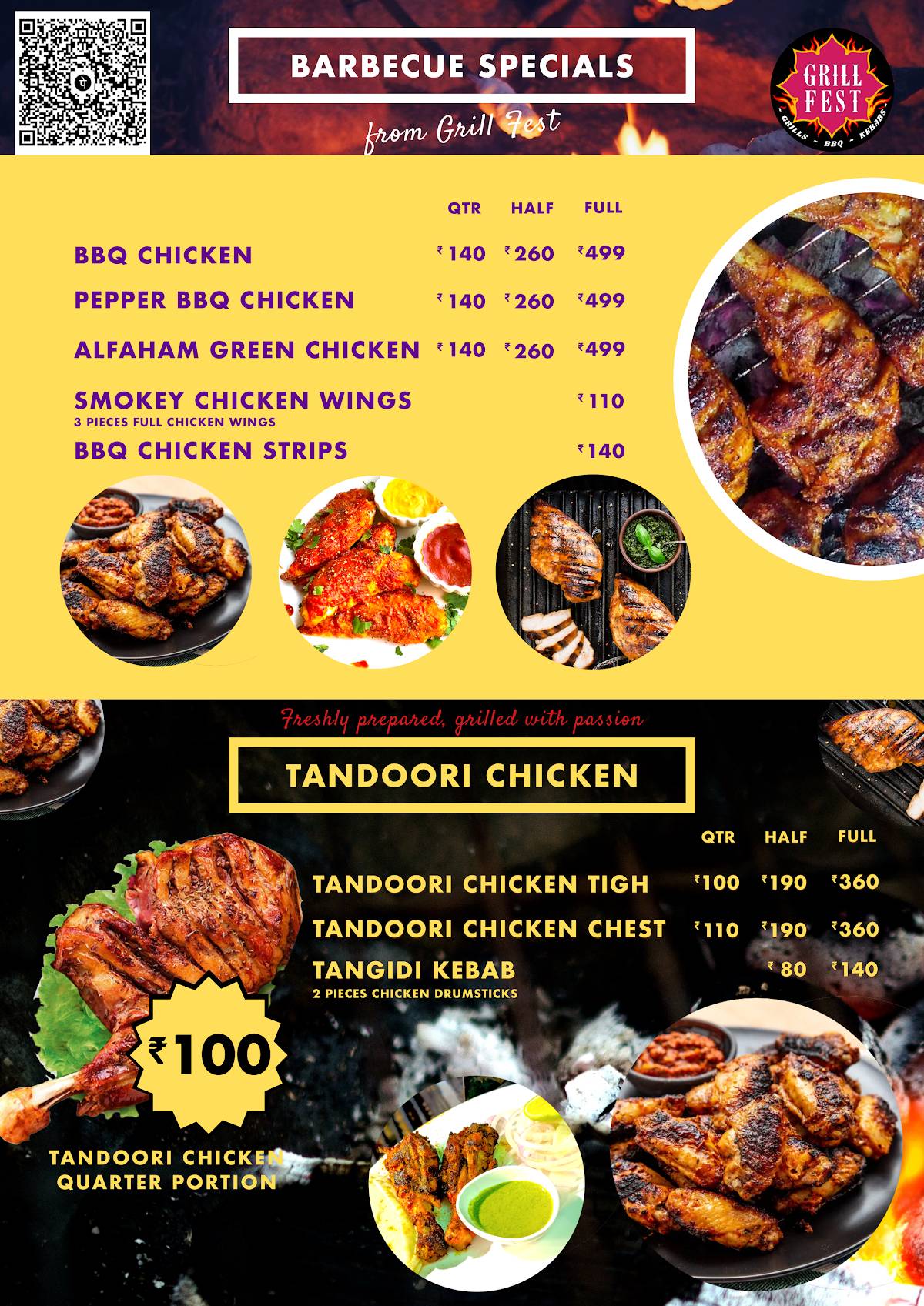 Menu at Grill Fest, Chennai, New No-11