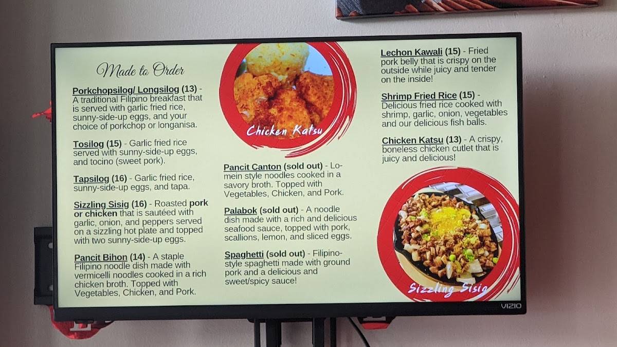 Menu at Hangry Dobo restaurant, Orlando, Collegiate Way Suite 105