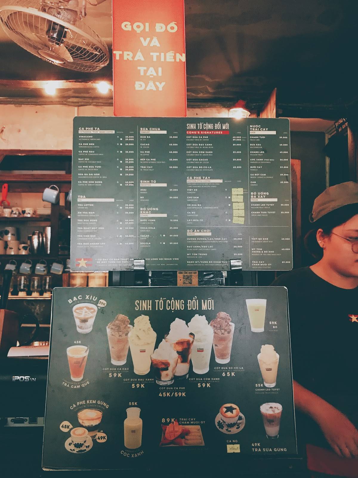 Carta de Cong Cafe, Hanoi, 32 Điện Biên Phủ
