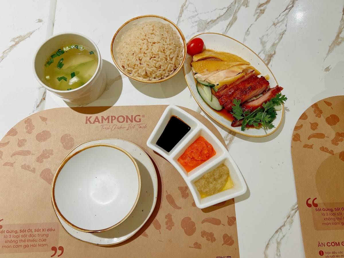 Menu at Kampong Chicken House restaurant, Hanoi, 110 D1 P. Trần Huy Liệu