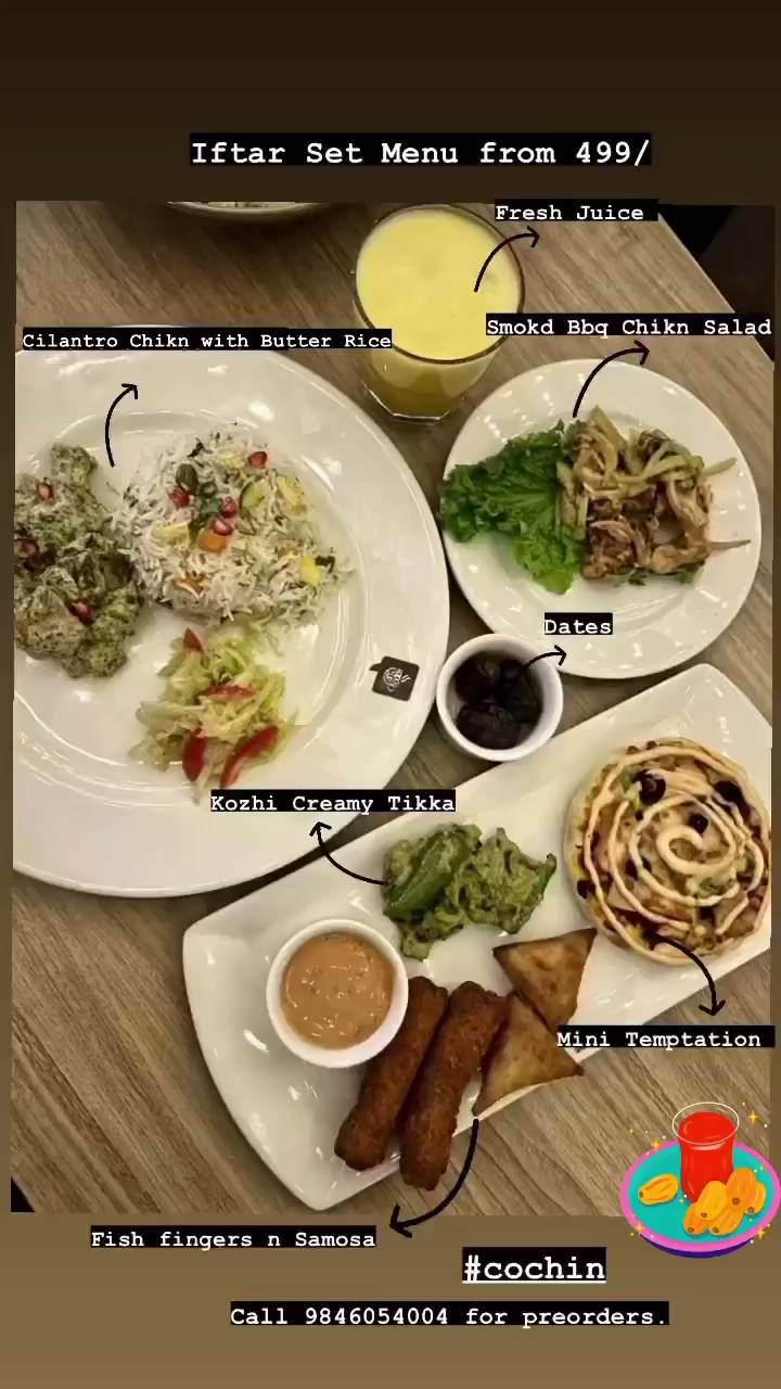 Menu at Happy Cup Cafe, Kochi, Main Ave