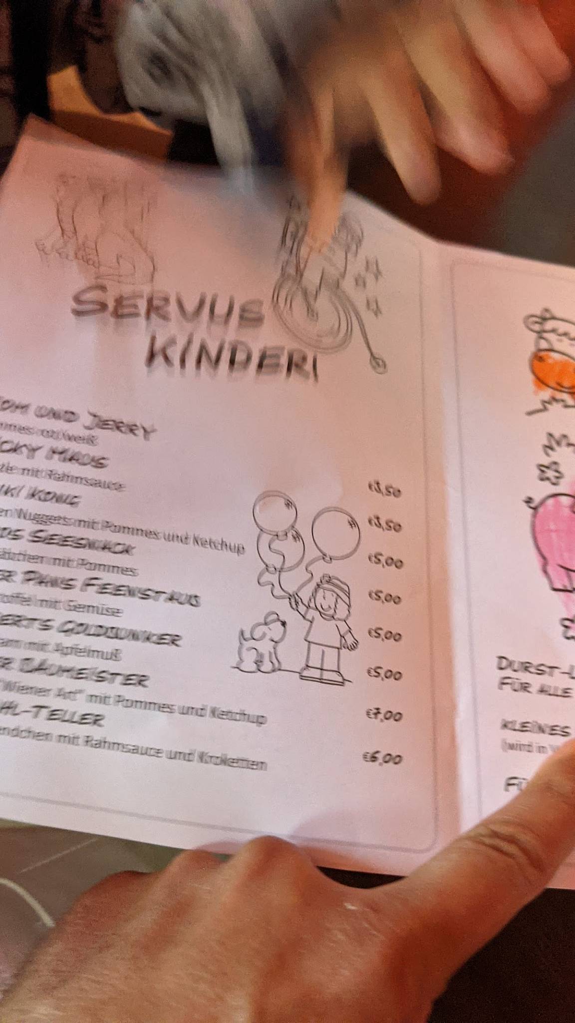 Speisekarte von Hemingway Trostberg restaurant, Trostberg