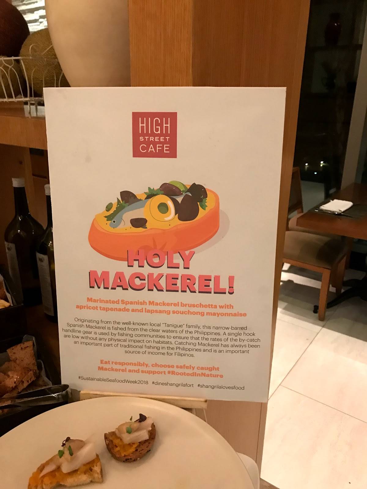 Menu at High Street Cafe, Taguig, 30th Street