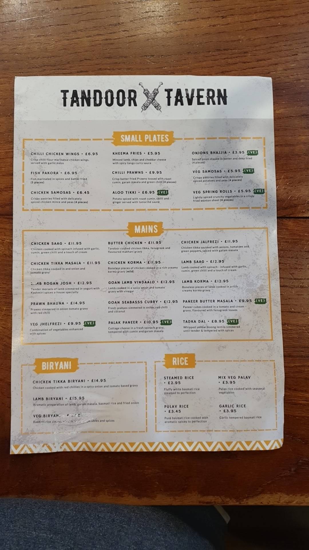 Menu at Horse & Groom Inn pub & bar, Bloxham