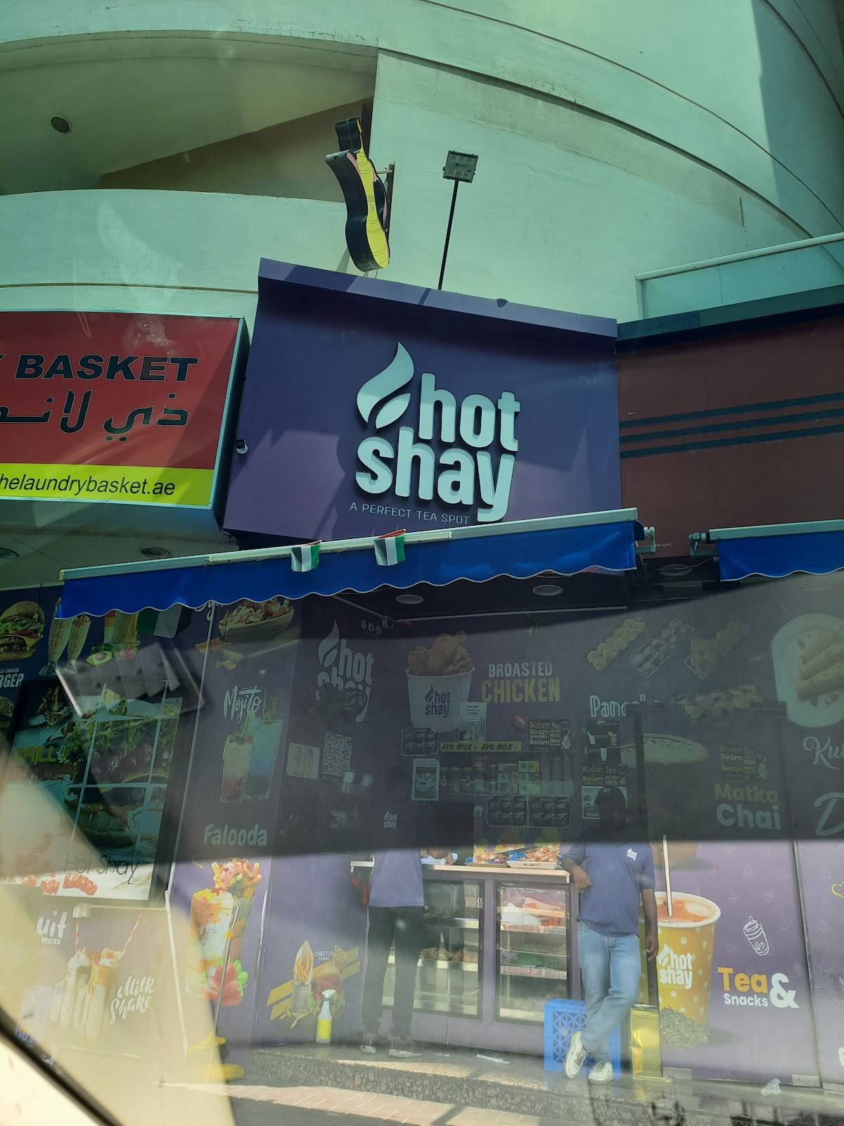 Menu at Hot Shay cafe, Dubai