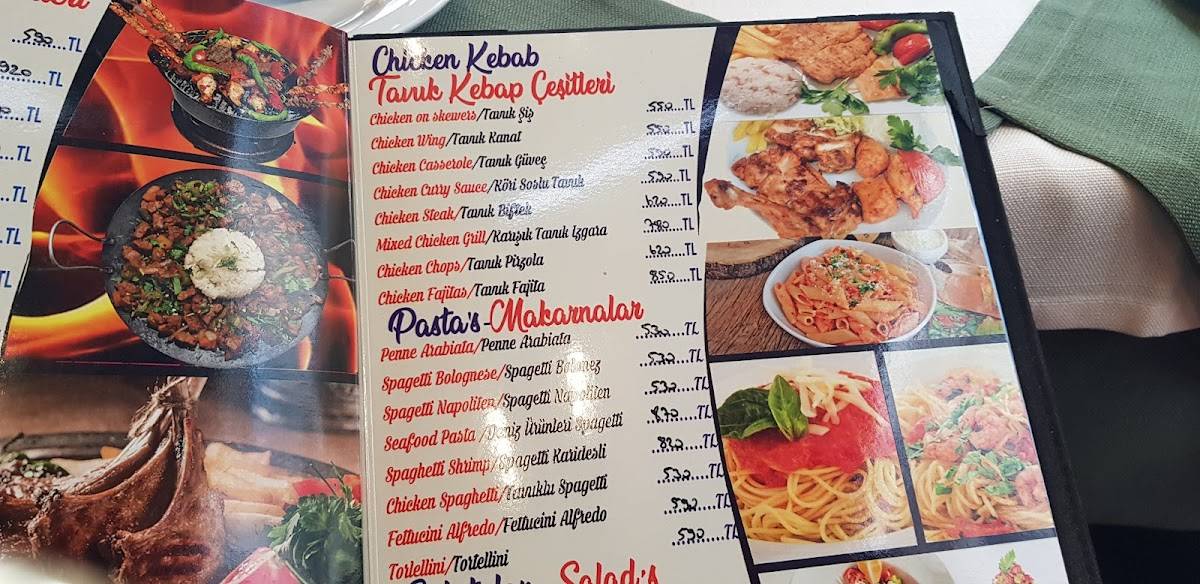 Menu at Hot and cool restaurant, India