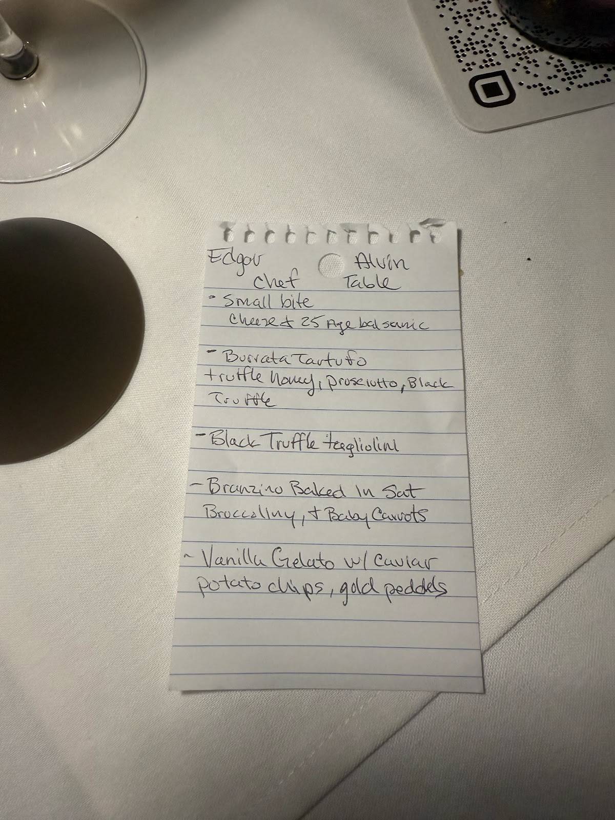 Menu at Zanti Cucina Italiana - River Oaks pub & bar, Houston