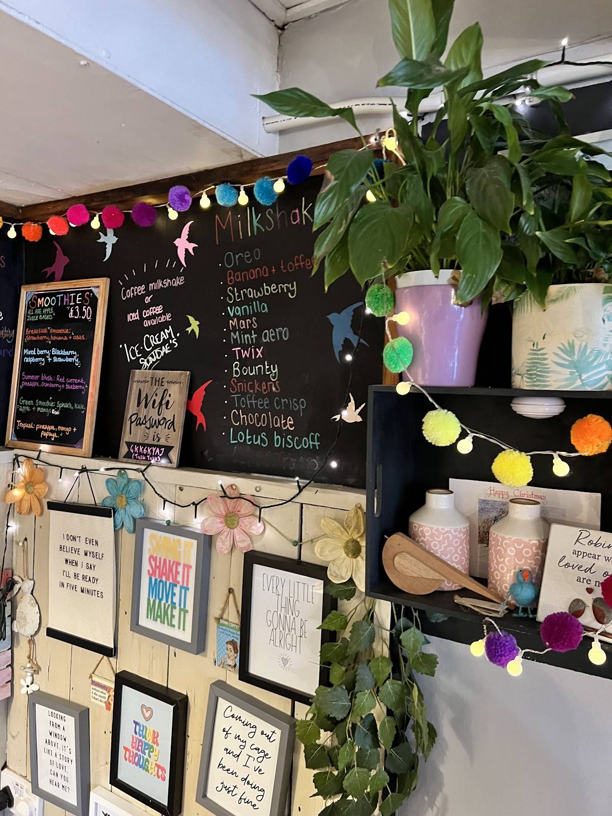 Menu at Hungry Birds cafe, Oakham