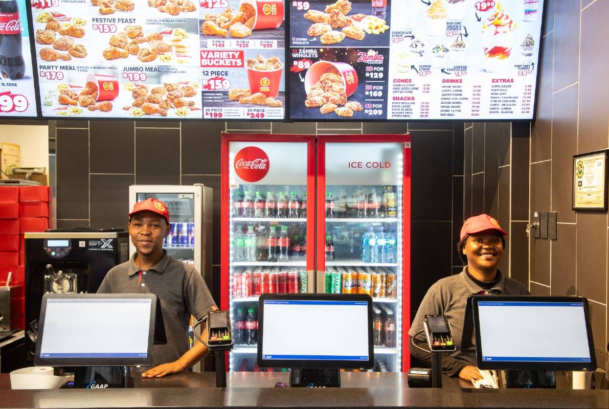 Menu at Hungry Lion Cape Town Station restaurant, Cape Town