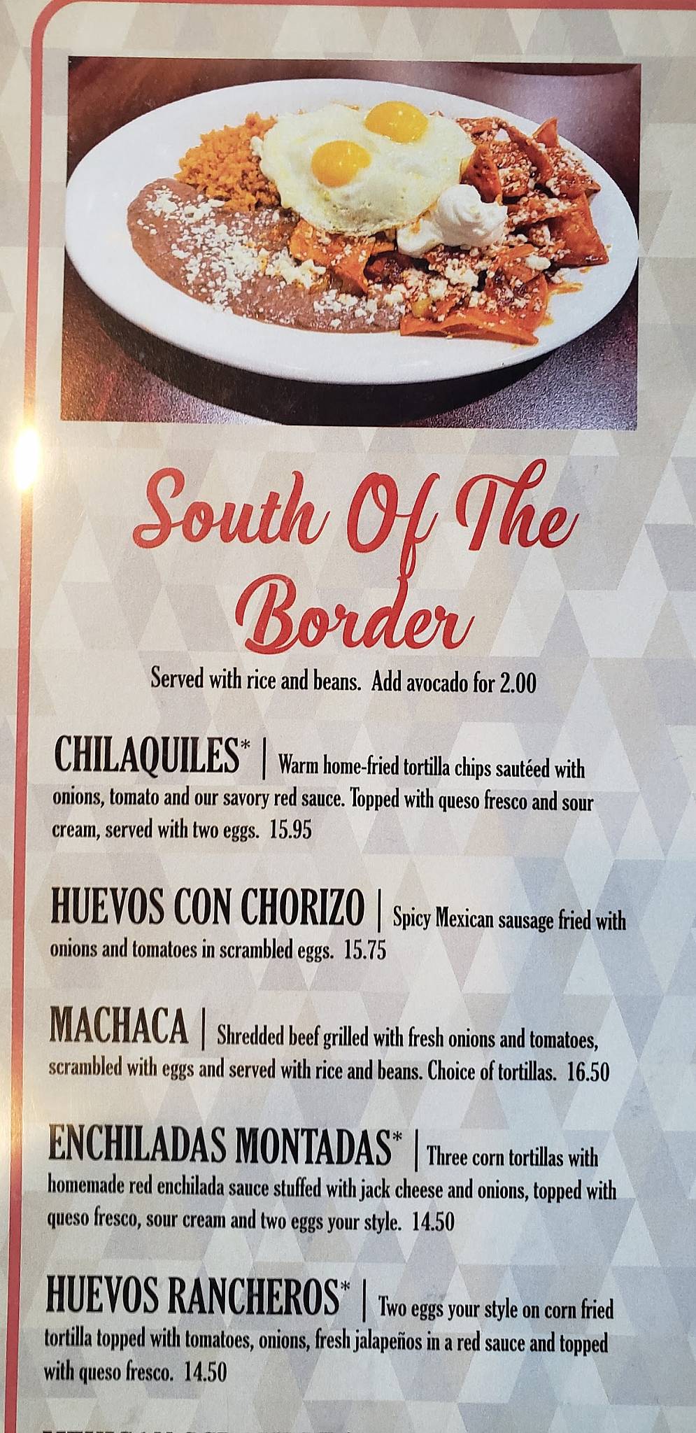 Menu at Hwy 2 Fusion Diner restaurant, Monroe, US-2