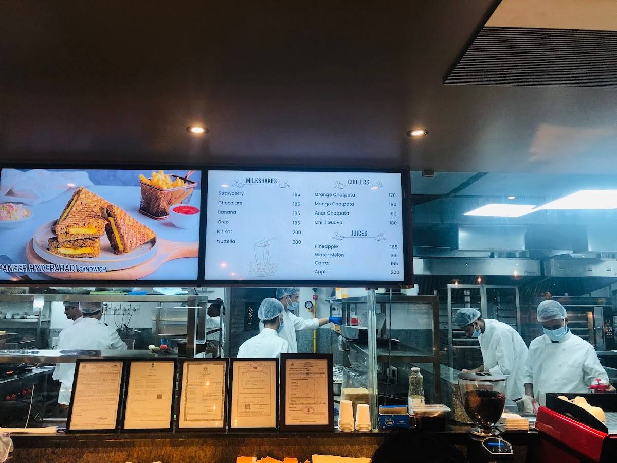 Menu at Cafe Niloufer Himayatnagar, Hyderabad
