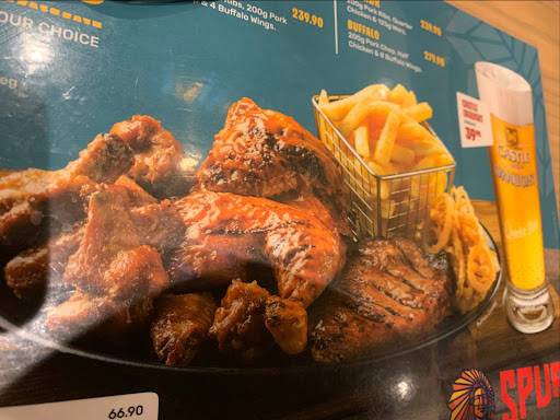 Menu at Idaho Spur restaurant, Roodepoort, Shop U93