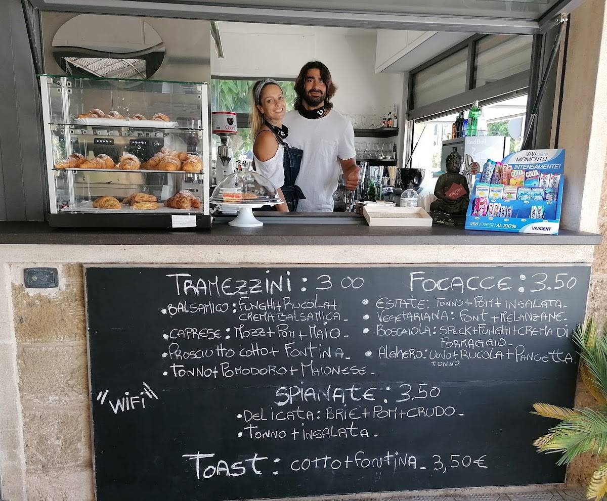 Menu da Il Chiosco caffè bar, Alghero