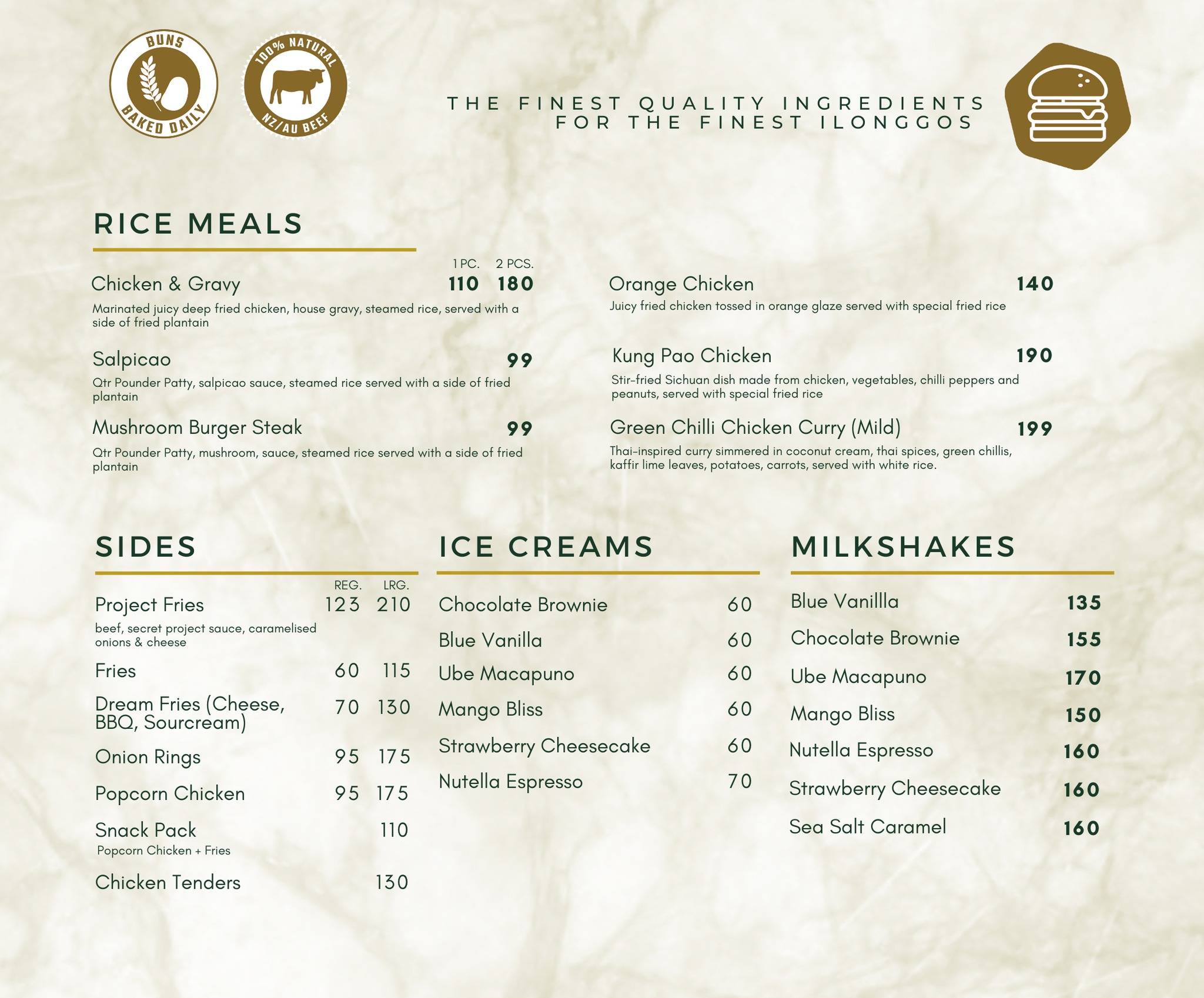 Menu at JD Burger Project restaurant, Iloilo City