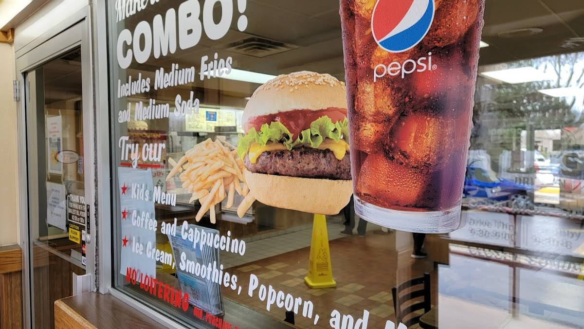 Menu at JD's Drive-In fast food, Appleton