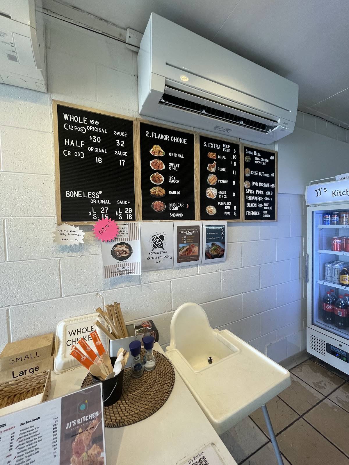Menu at JJ's kitchen- Chicken & Bubble Tea restaurant, Gatton