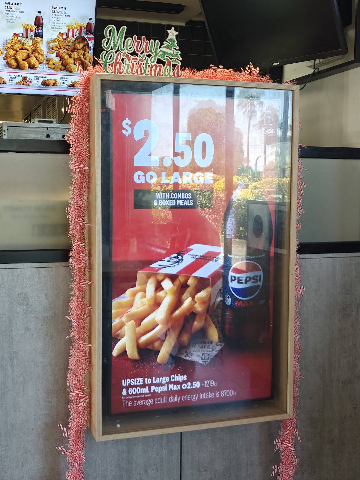 Menu at KFC Ballina fast food, Ballina, Fair Shopping Centre