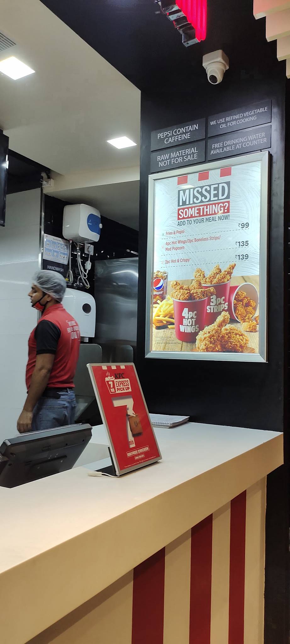 Menu at KFC, Delhi, Block G