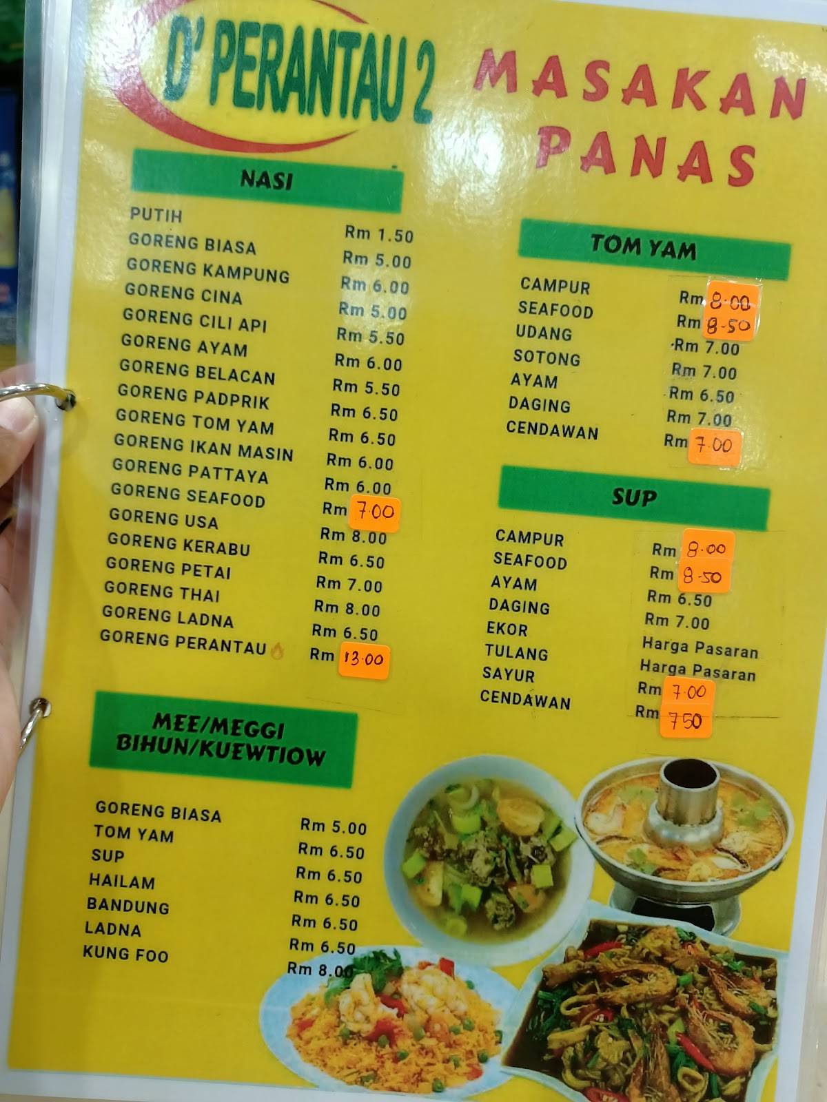 Menu at Kunak Western Food Subang Perdana steakhouse, Shah Alam