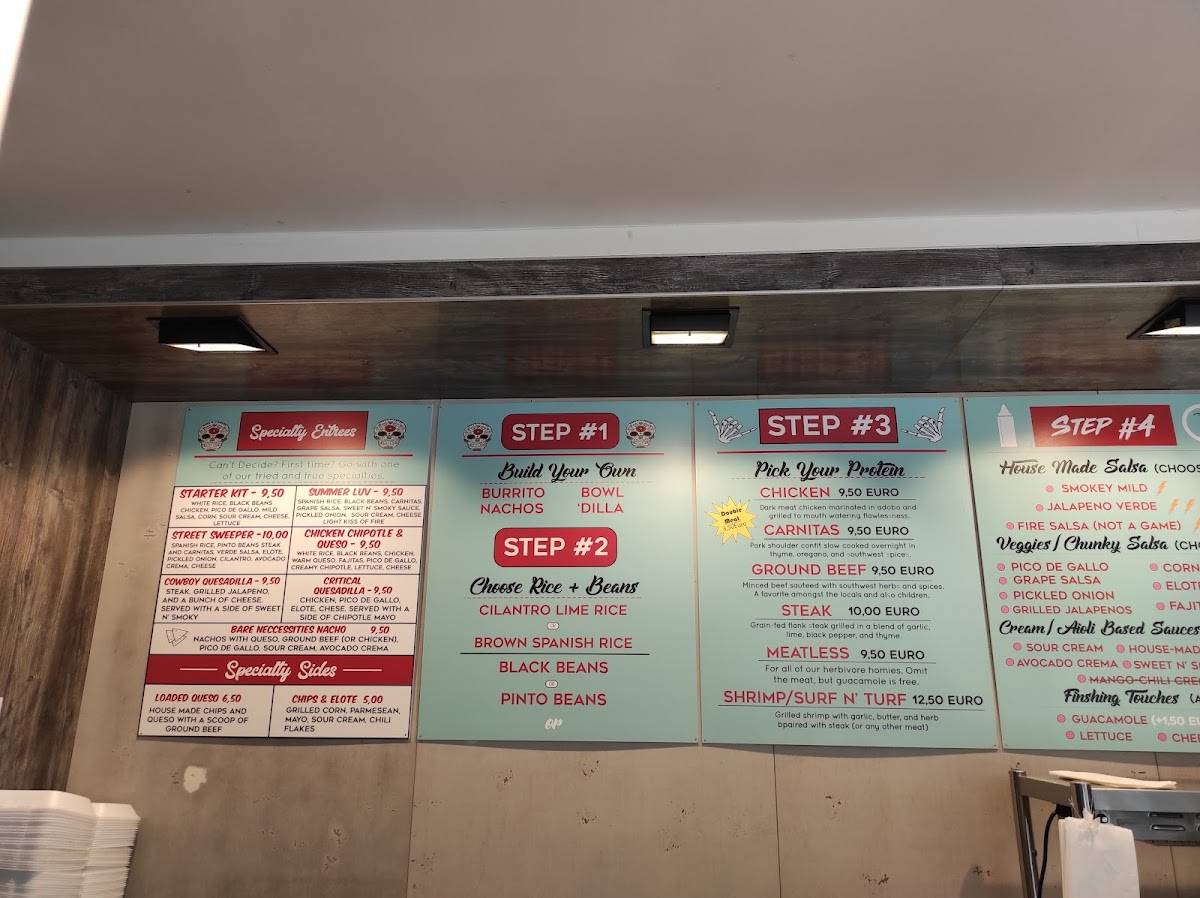 Menu at Benji's Burrito Bistro restaurant, Kaiserslautern, Im ...