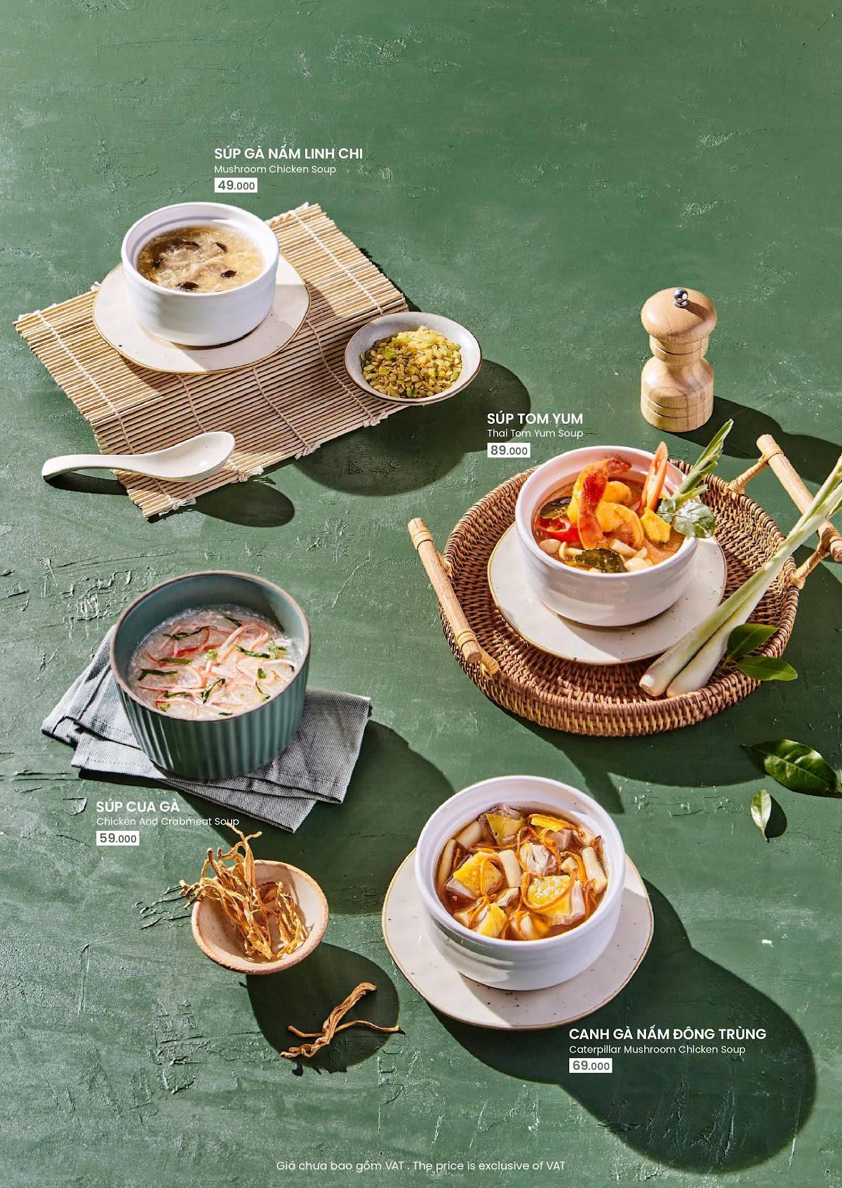Menu at Kampong Chicken House restaurant, Hanoi, 110 D1 P. Trần Huy Liệu