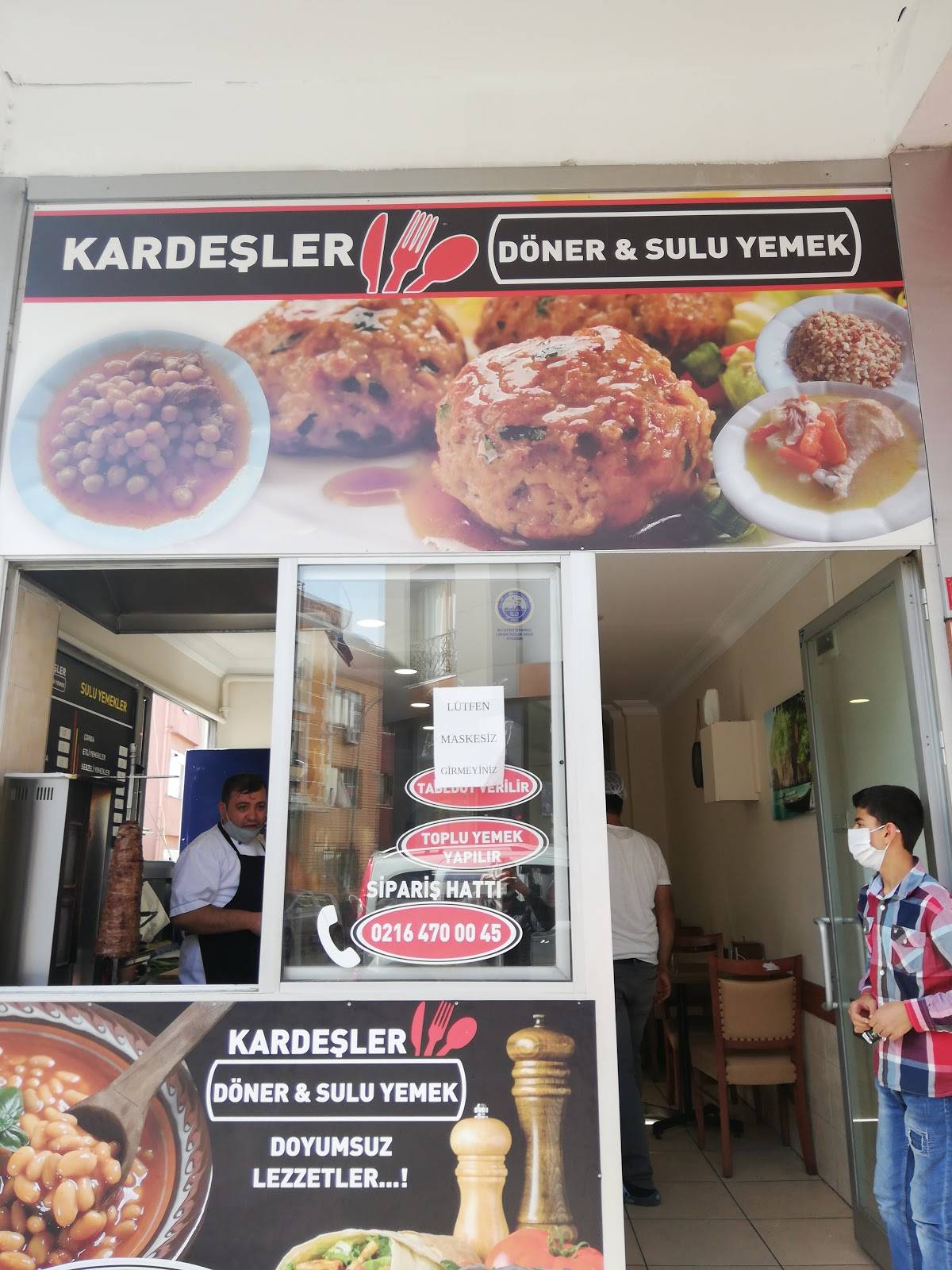 Menu at Kardeşler Döner Sulu Yemek, Istanbul, Şht. Timur Aktemur Cd No:27