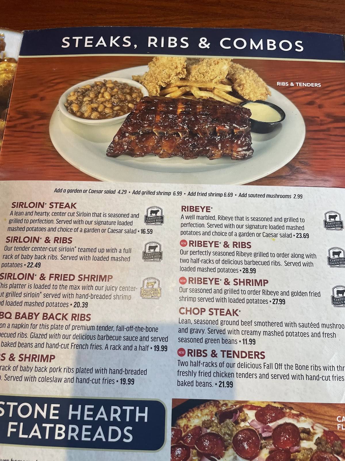 Menu at Kickback Jack's High Point pub & bar, High Point