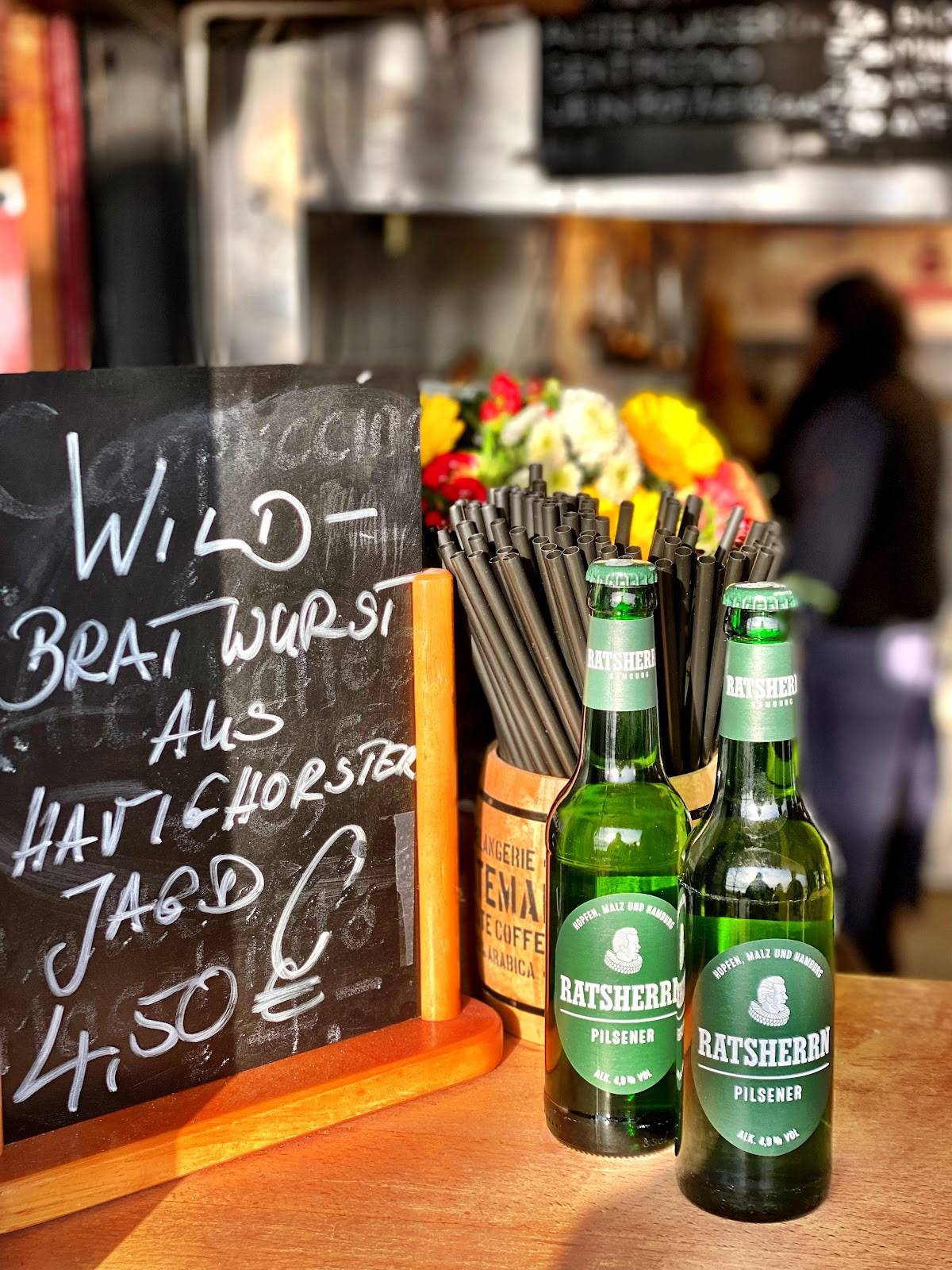 Speisekarte von Kleine Rast an der Elbe fast Food, Hamburg