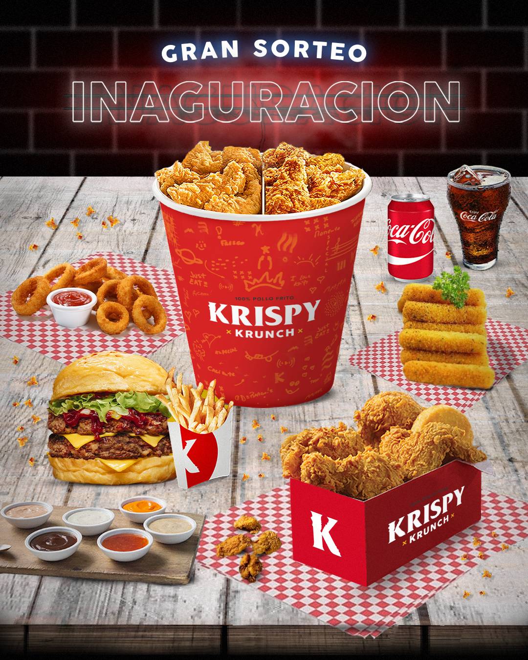 Carta del restaurante Krispy Krunch, Lomas del Zamora
