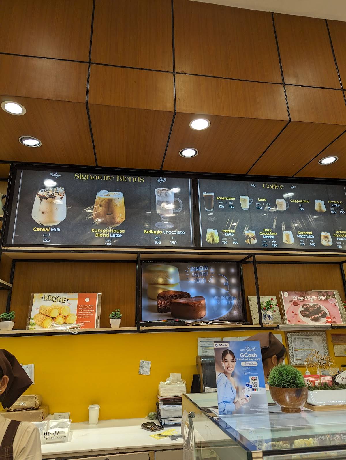 Menu at Kumori Japanese Bakery & Cafe, Quezon City, M24J+MH5