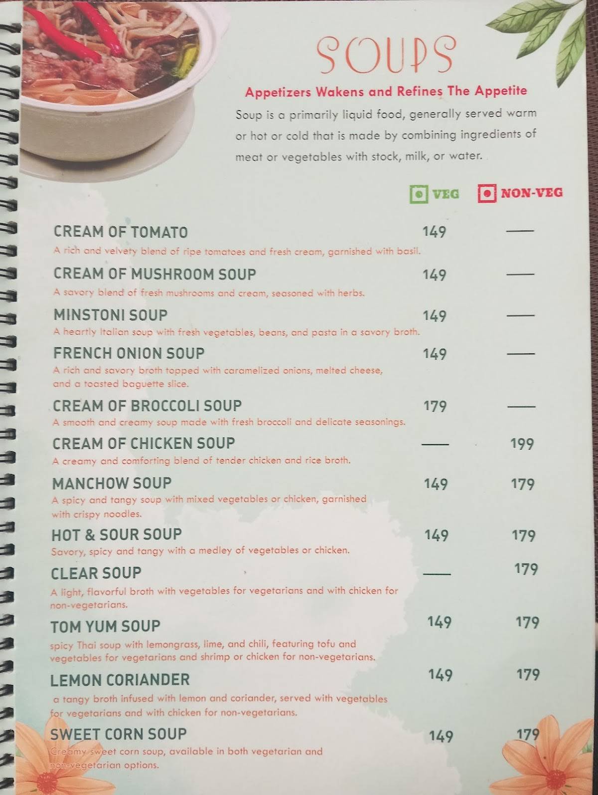 Menu at Kundan Palm View Resort, Ferozepur Cantt