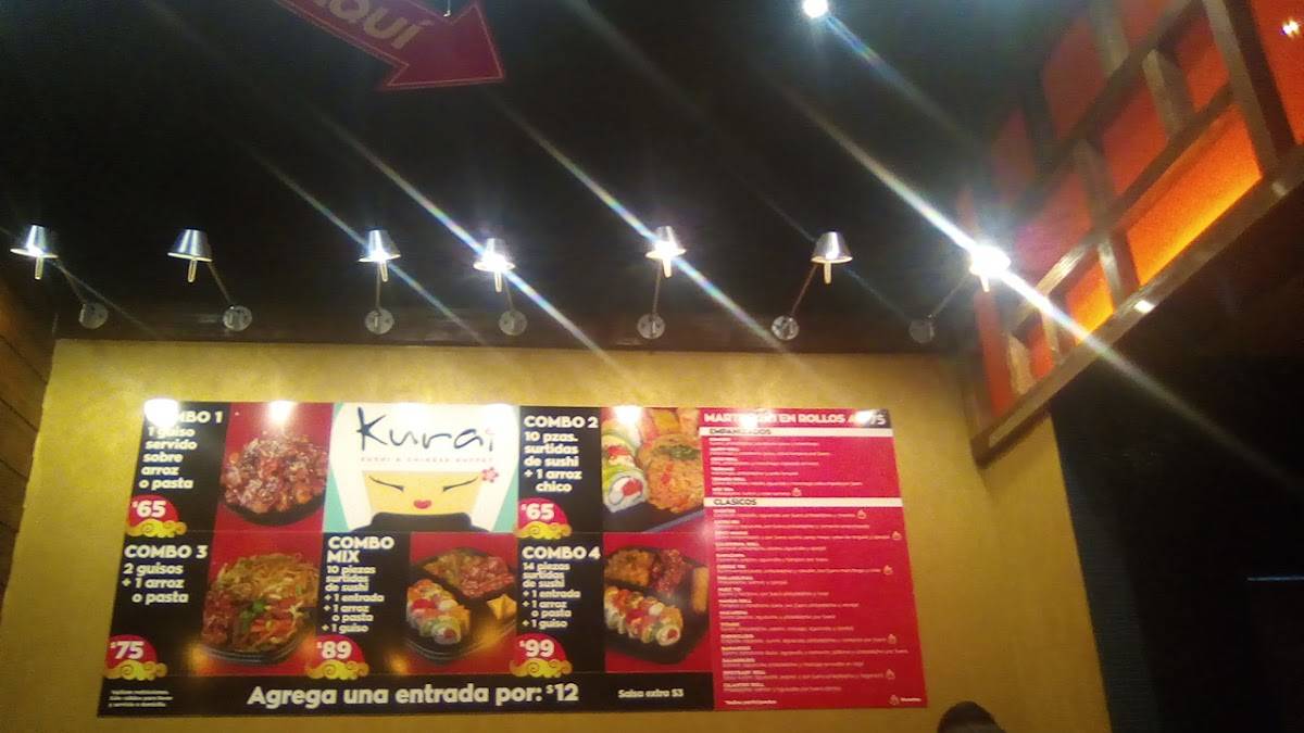 Carta del restaurante Kurai Express Hidalgo Tampico, Tampico, Topacio 102
