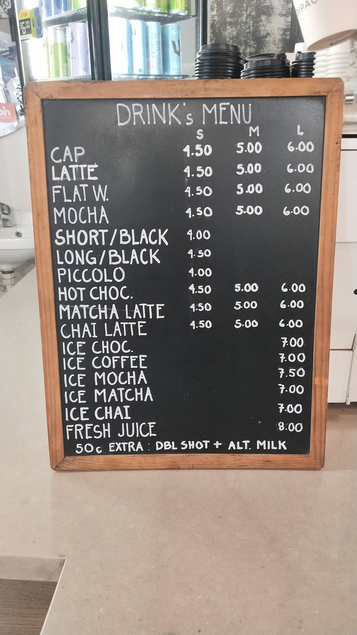 Menu at LA Moosh Bakery Cafe, Bankstown
