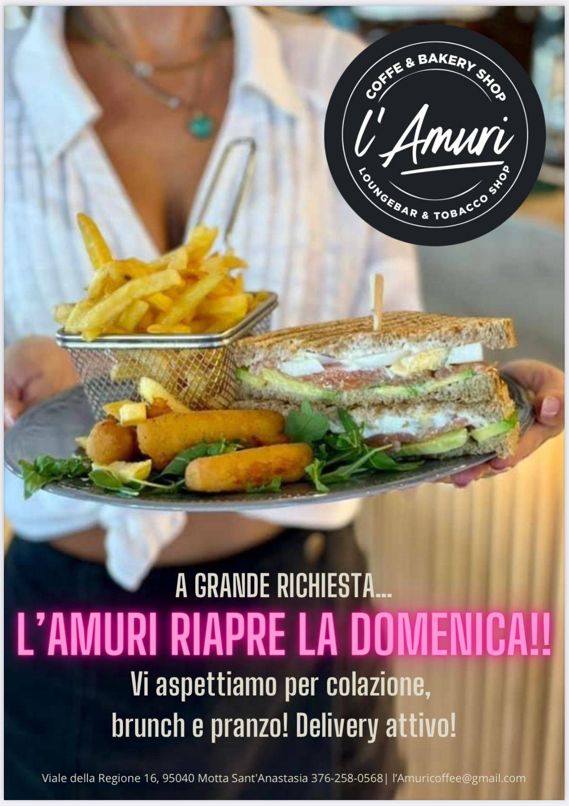 Menu da L'Amuri cafe & tobacco shop, Motta Sant'Anastasia