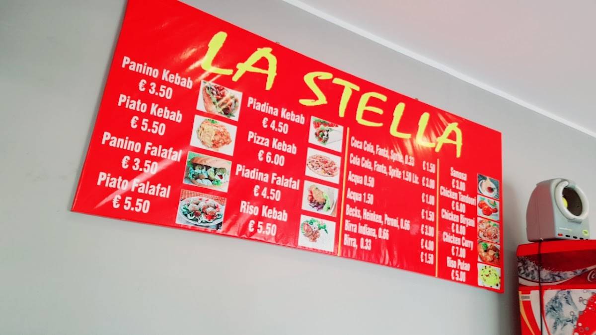 Menu da La Stella ristorante, Modena, Via Antonio Araldi