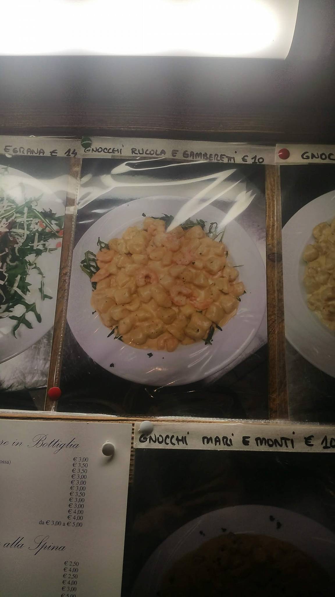 Menu da La Tortuga pizzeria, Martellago