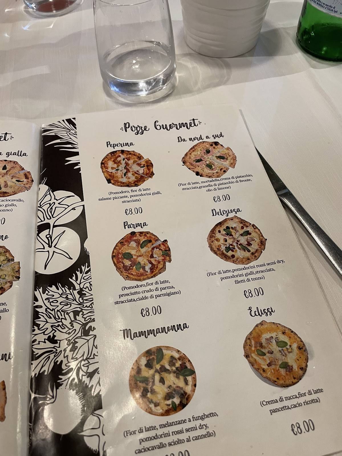 Menu da Laghetto montano ristorante, Trevico