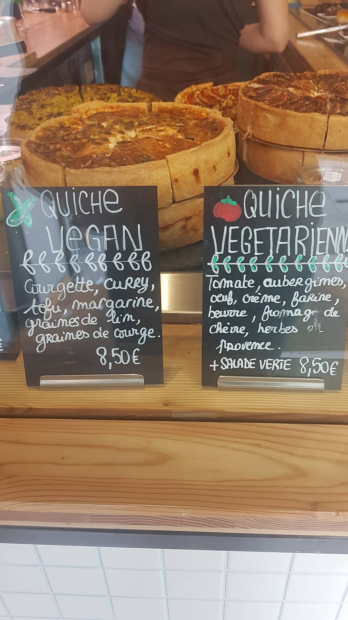 Menu at Le Café Potager, Strasbourg, 5 Rue des Francs-Bourgeois
