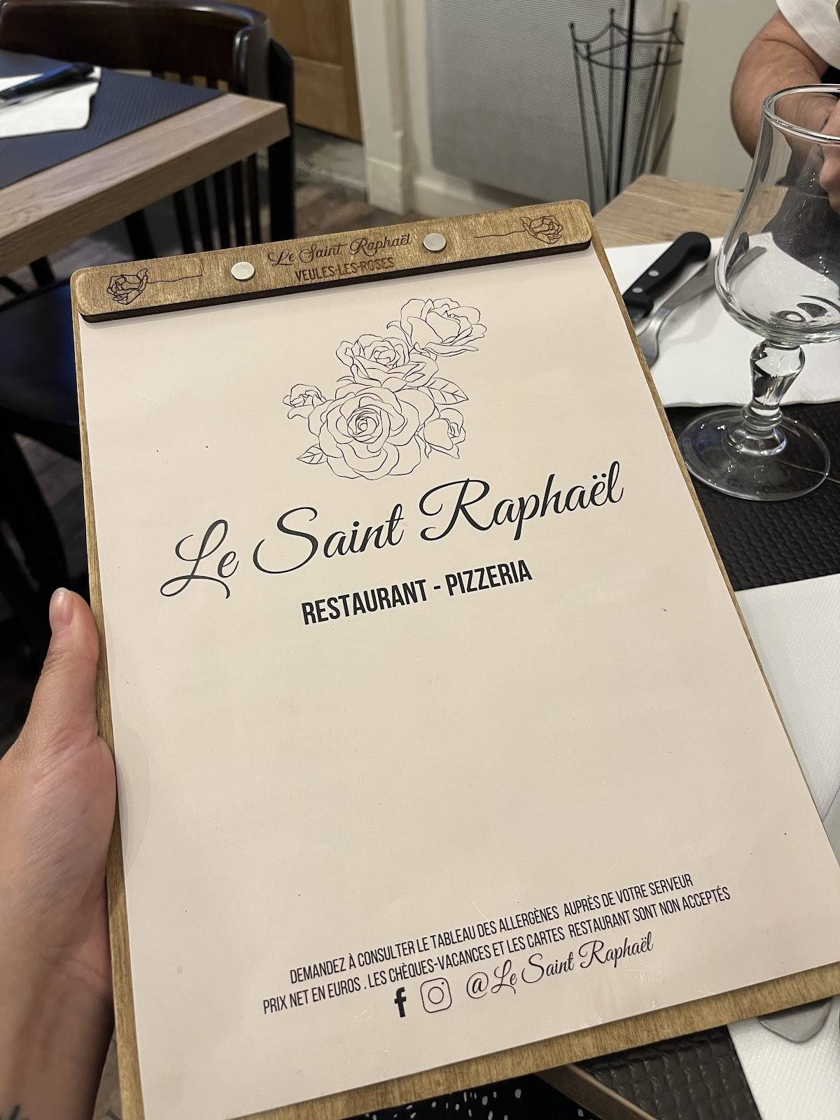 Menu au Le Saint Raphaël restaurant, Veules-les-Roses