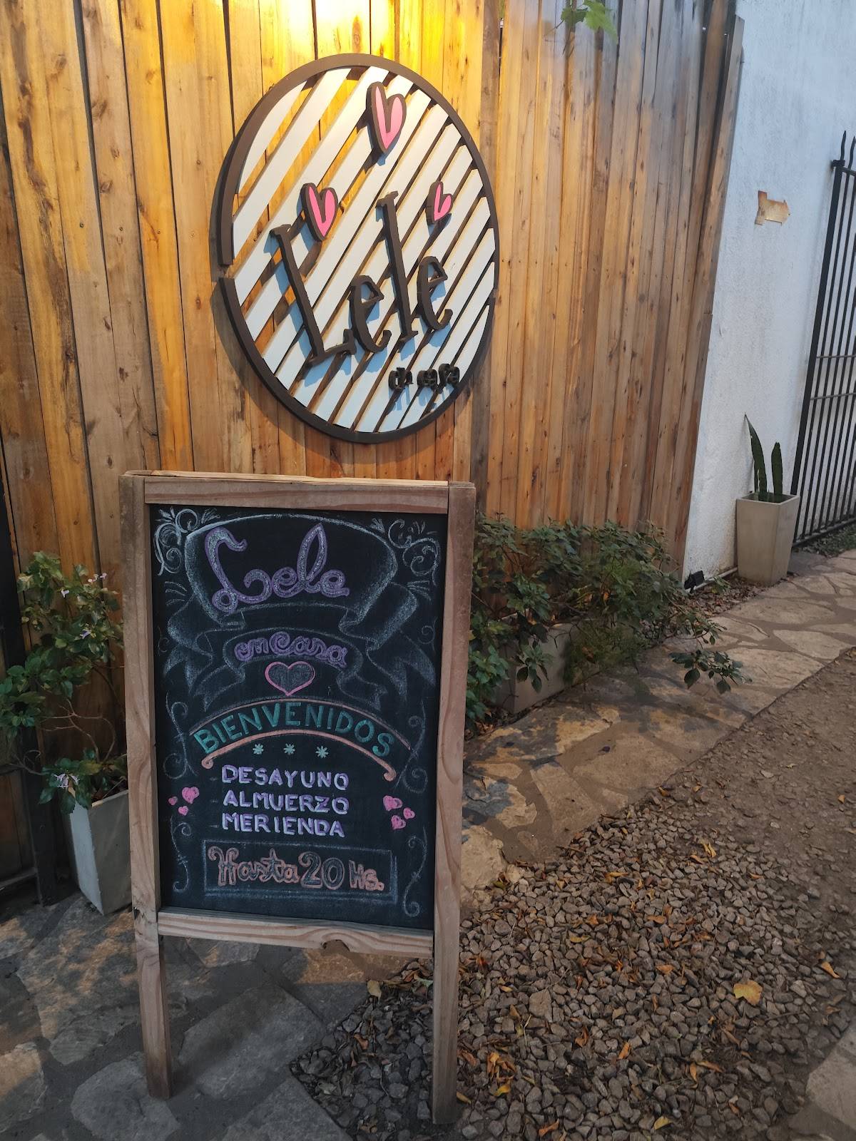Carta del restaurante Lele en Casa, Villa Ballester