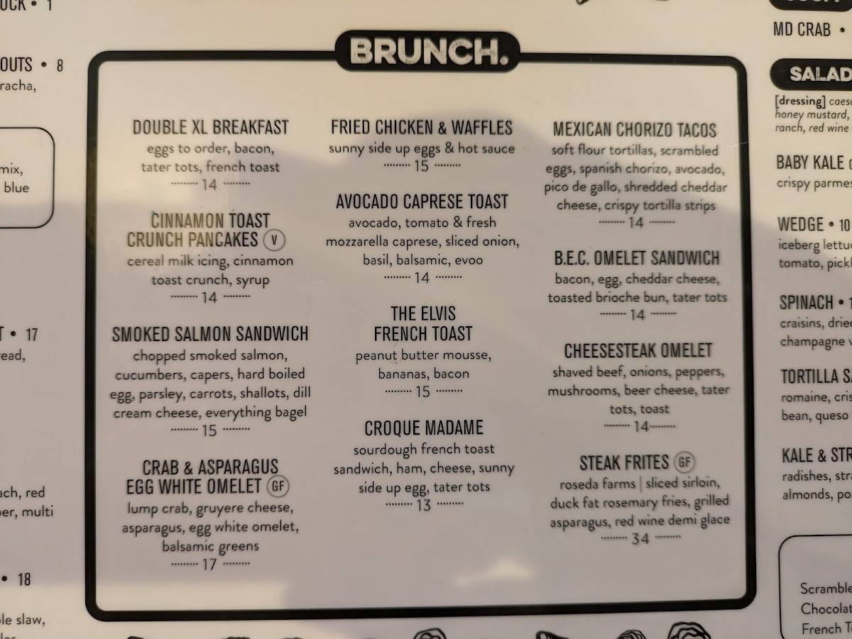 Menu at Lib's Grill pub & bar, Perry Hall